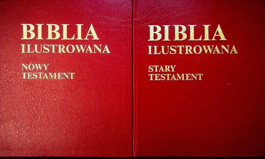 Biblia ilustrowana Stary i Nowy Testament Tom I i II - Opracowanie ...