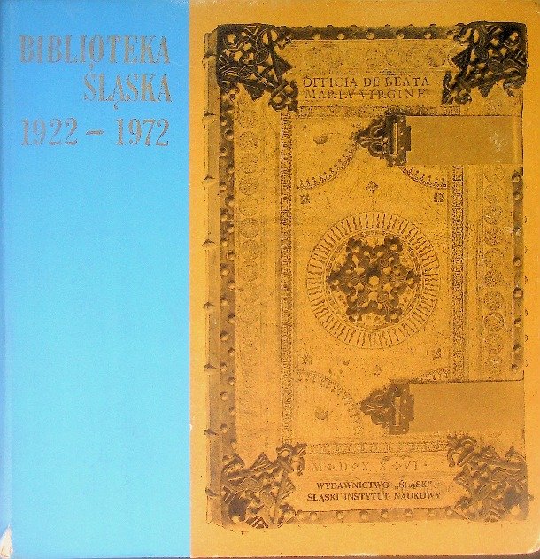 Biblioteka Śląska 1922-1972 - Opracowanie zbiorowe | Książka w Empik