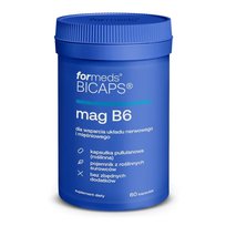BICAPS MAG B6 60 KAP MAGNEZ WITAMINA B-6 STRES NERWY ZMĘCZENIE | FORMEDS - Formeds | Sport Sklep ...