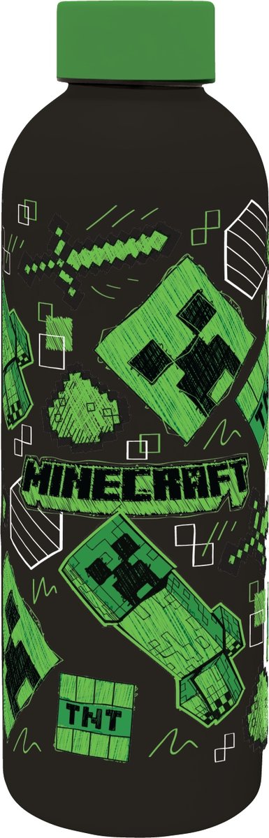 Bidon 500Ml 3D Minecraft - Kids Licensing | Sklep EMPIK.COM
