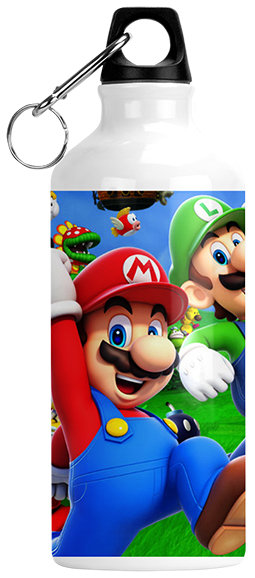 BIDON BUTELKA MARIO BROS NA WODE Z NAPISEM - Inna marka | Sklep EMPIK.COM