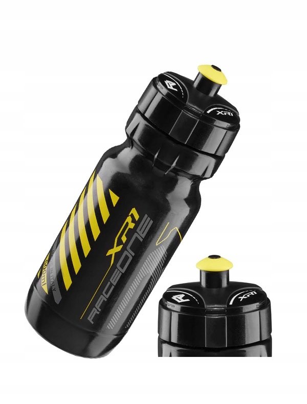 Bidon rowerowy RACEONE XR1 600 ml czarno-żółty - Inna marka | Sport Sklep EMPIK.COM