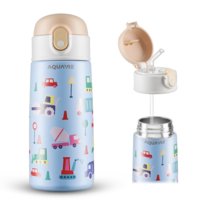 Bidon termiczny kubek termos dla dzieci 500ml AQUAVIE Termobutelka słomka - AQUAVIE | Sklep ...