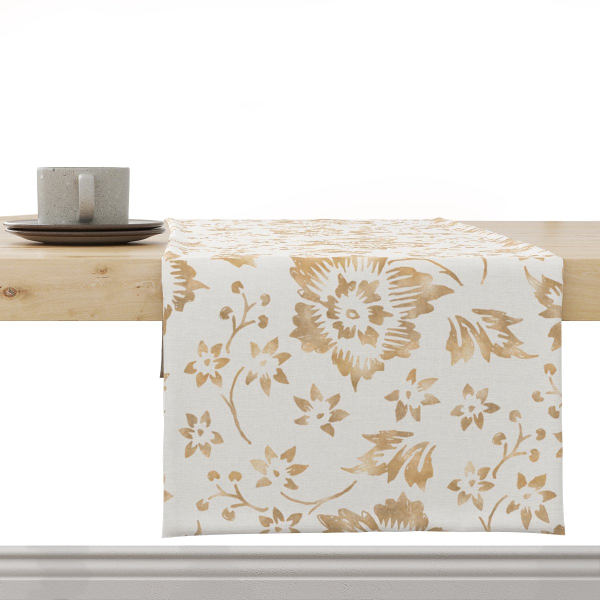 Bieżnik SUMMER wzór SM23 | klasyczny kwiatowy wzór 40 x 100 cm ...