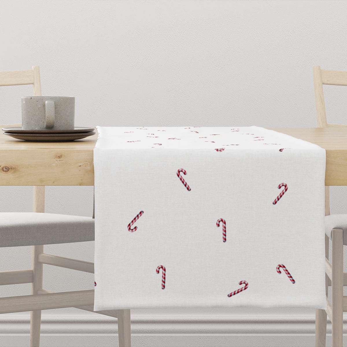 Bieżnik Winter Wzór Bn77 Mini Laski świąteczne 40 X 180 Cm Decordruk Sklep Empik Com