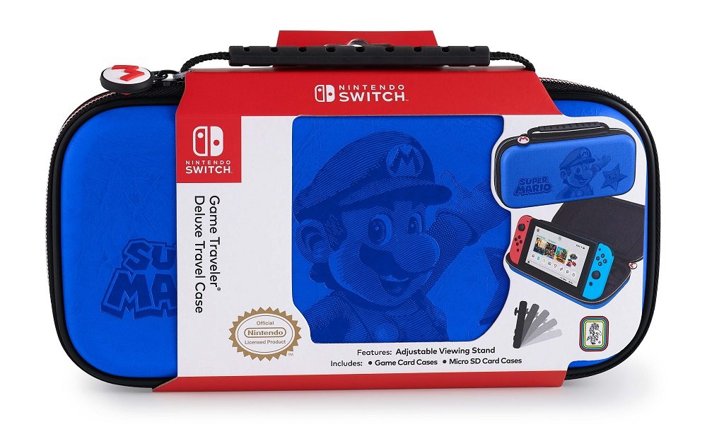 BIG BEN Switch, Etui na konsole SUPER MARIO - niebieskie - Big Ben ...