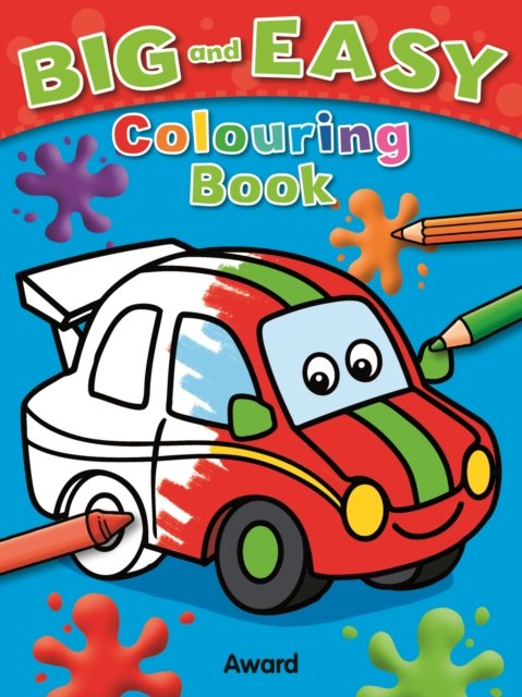 Big & Easy Colouring Books. Car - Opracowanie zbiorowe | Książka w Empik