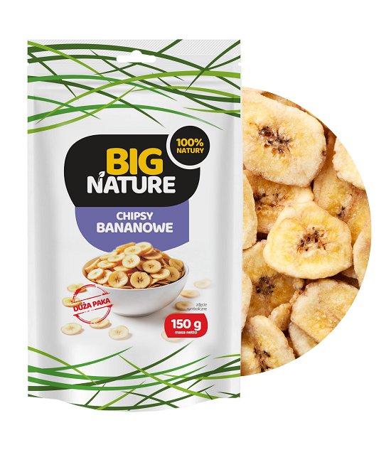 Big Nature Chipsy bananowe 150g - Inna marka | Sklep EMPIK.COM