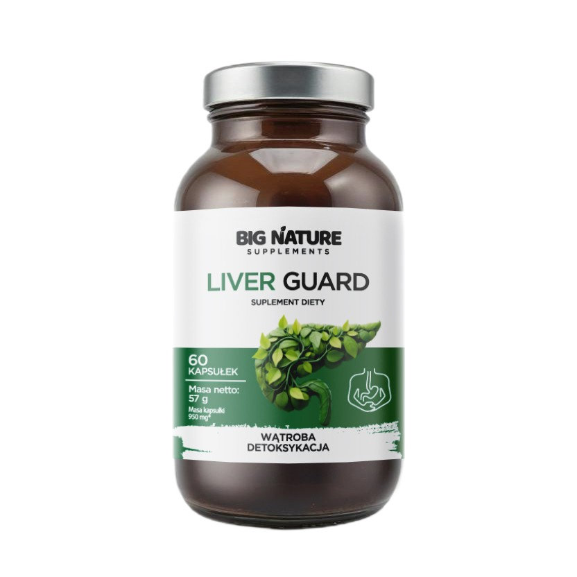 Big Nature Liver Guard suplement diety 60 kapsułek | Sklep EMPIK.COM