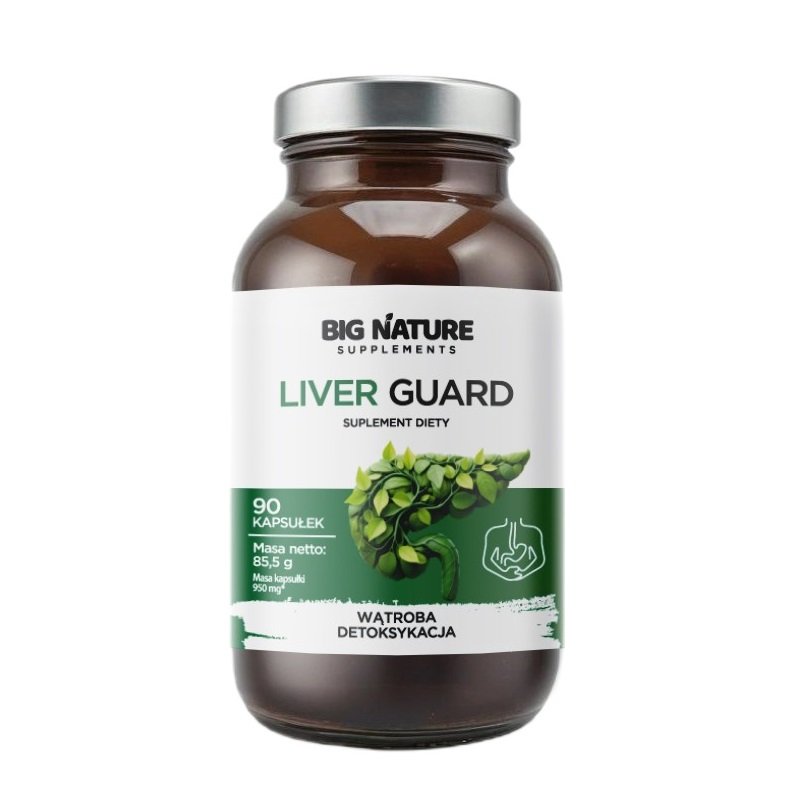 Big Nature Liver Guard suplement diety 90 kapsułek | Sklep EMPIK.COM