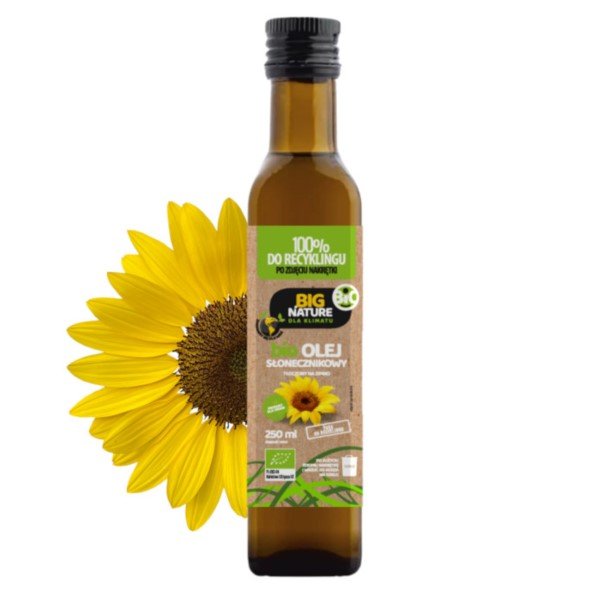 Big Nature Olej słonecznikowy 250 ml BIO - Big Nature | Sklep EMPIK.COM