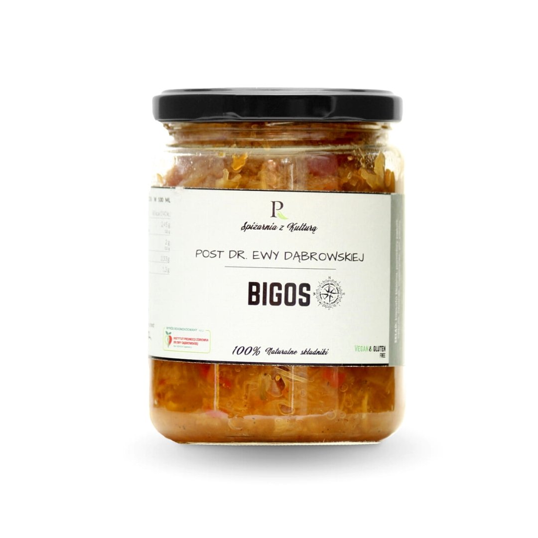 Bigos wegański na Post Dr Ewy Dąbrowskiej 520 gr - Spiżarnia z Kulturą ...