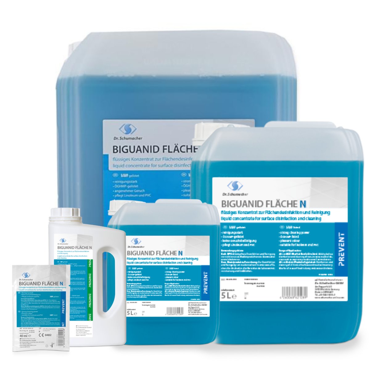 Biguanid Flache N, Dr. Schumacher - Koncentrat W Płynie Do Mycia I ...