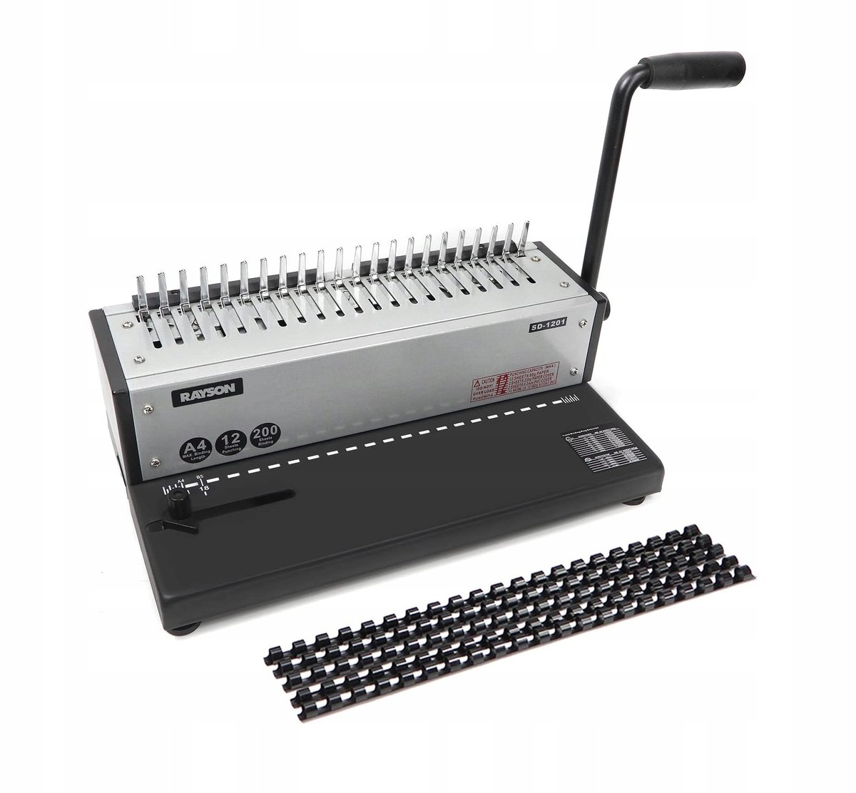 BINDOWNICA RĘCZNA GRZEBIENIOWA RAYSON SD-1201 do oprawy 200 kartek - Inna marka | Sklep EMPIK.COM