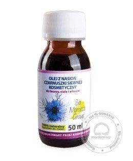 bio marocco olej z nasion czarnuszki kosmetyczny 50ml | Sklep EMPIK.COM