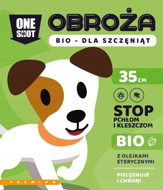 Bio Obroża Szczenięta Na Pchły Kleszcze 35Cm - FRESHTEK ONE SHOT | Sklep EMPIK.COM