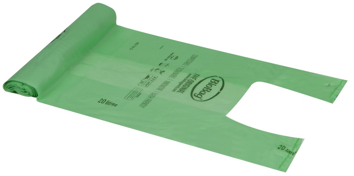 Biobag, Worki Na Odpady Organiczne I Zmieszane, Kompostowalne, 20L ...