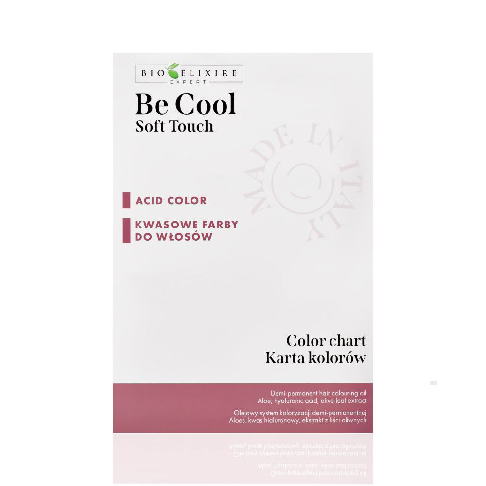 Bioelixire Expert Be Cool Soft Touch – Paleta z próbnikami kolorów farb ...