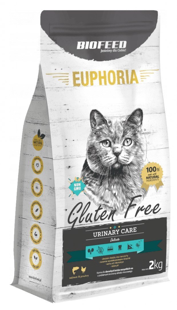 BIOFEED Euphoria URINARY CARE Gluten Free 2kg - Biofeed | Sklep EMPIK.COM