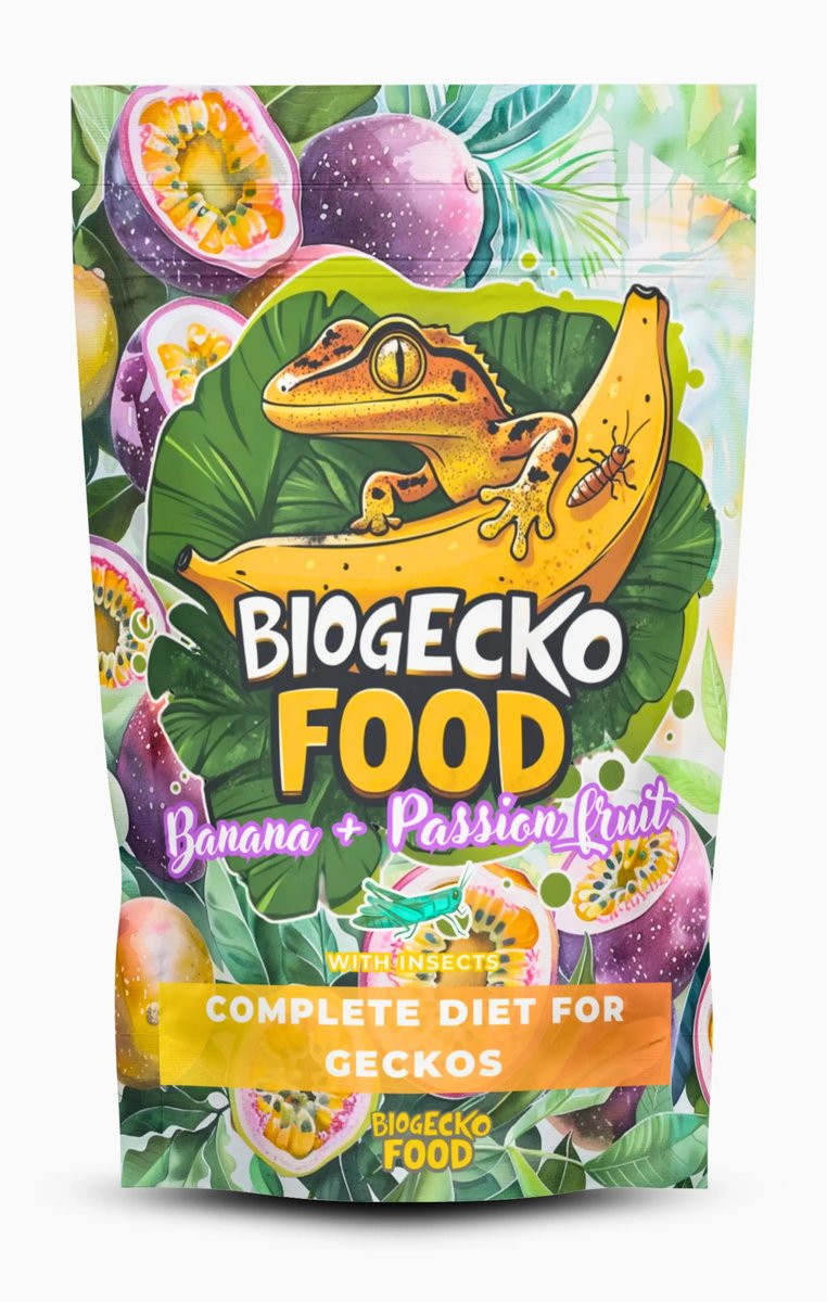 BioGecko Food Banana & Passion Fruit- 100g - Bioterr | Sklep EMPIK.COM