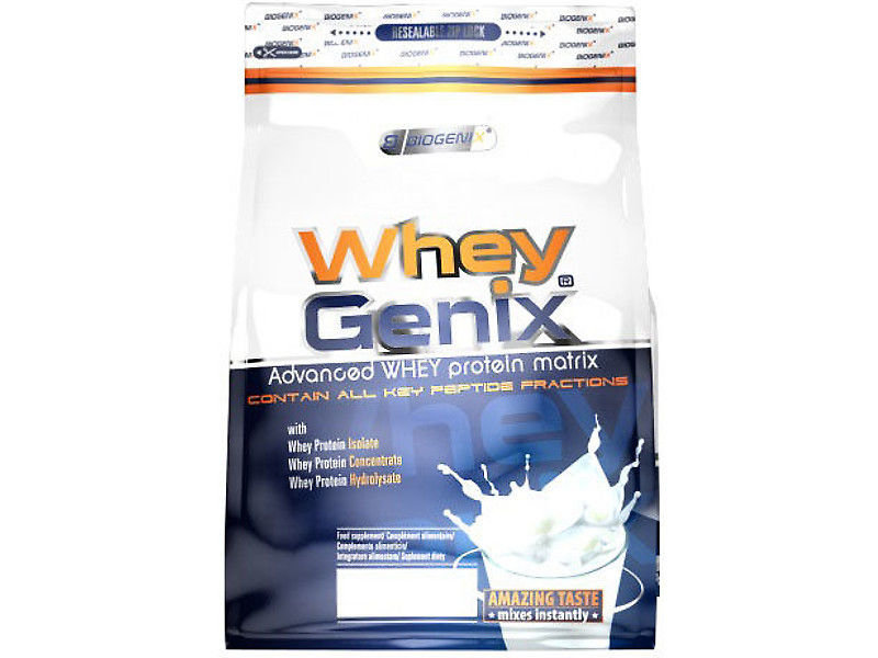 Biogenix, Odżywka białkowa, Whey Genix, 700 g, truskawka - Biogenix ...
