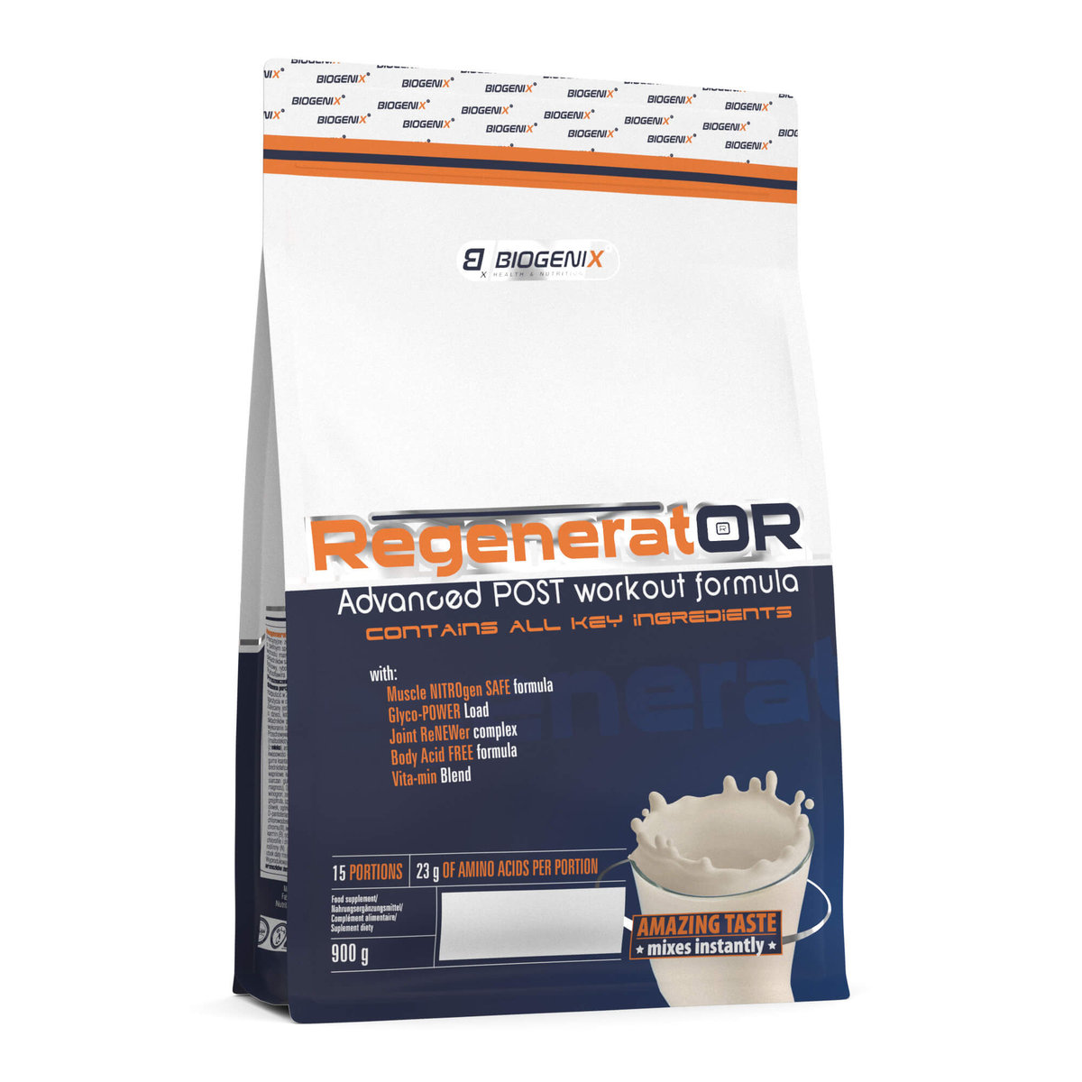 Biogenix Regenerator® - 900 g - Czekolada - Biogenix | Sport Sklep ...