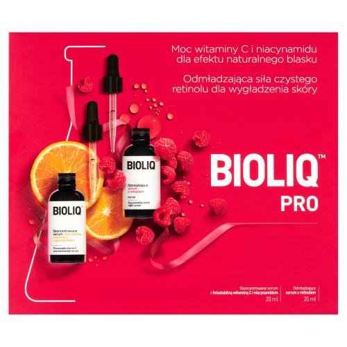 BIOLIQ PRO Zestaw: Skoncentrowane serum z fotostabilną witaminą C i ...