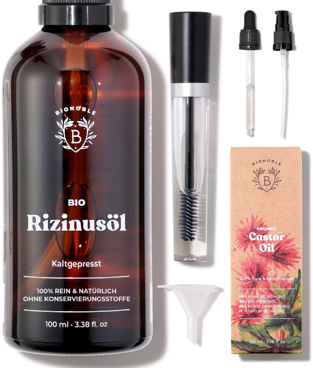 Bionoble Castor Oil Olejek Rycynowy Bio 100 ml ZESTAW | Sklep EMPIK.COM
