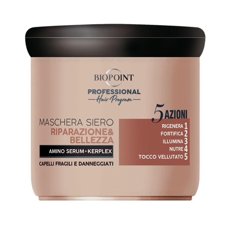 BIOPOINT Professional Hair Program Maska naprawcza i odżywcza do włosów ...