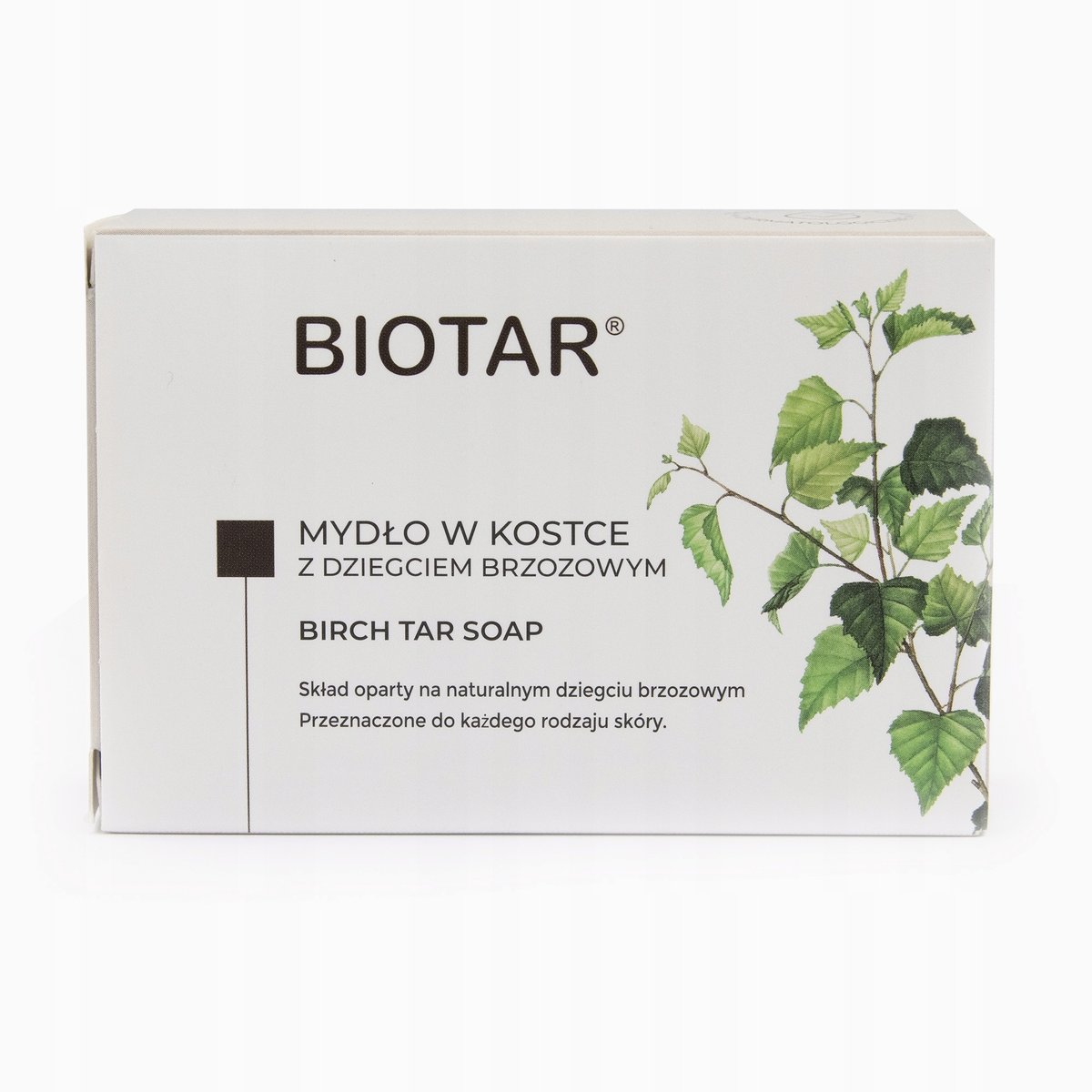 Biotar Mydło dziegciowe antybakteryjne 100g | Sklep EMPIK.COM
