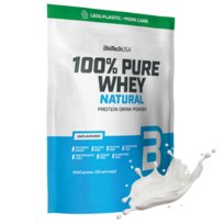Biotech 100% Pure Whey - 1000g Natural - BioTechUSA | Sport Sklep EMPIK.COM