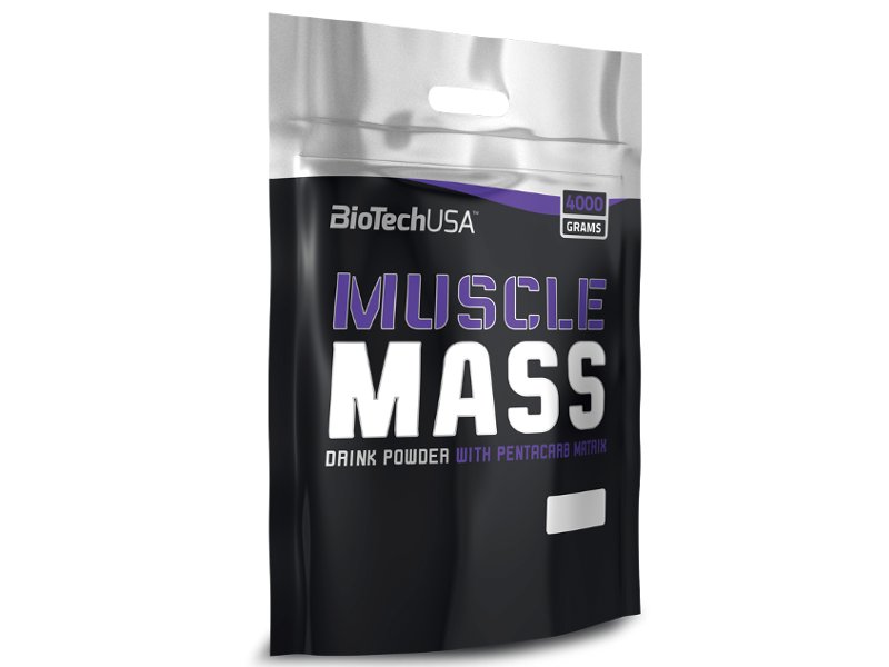 BioTech, Odżywka białkowa, Muscle Mass, czekolada, 4000 g - BioTech ...