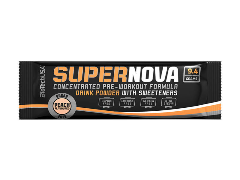 BioTech, Suplement diety, Super Nova, brzoskwinia, 9,4 g - BioTech ...
