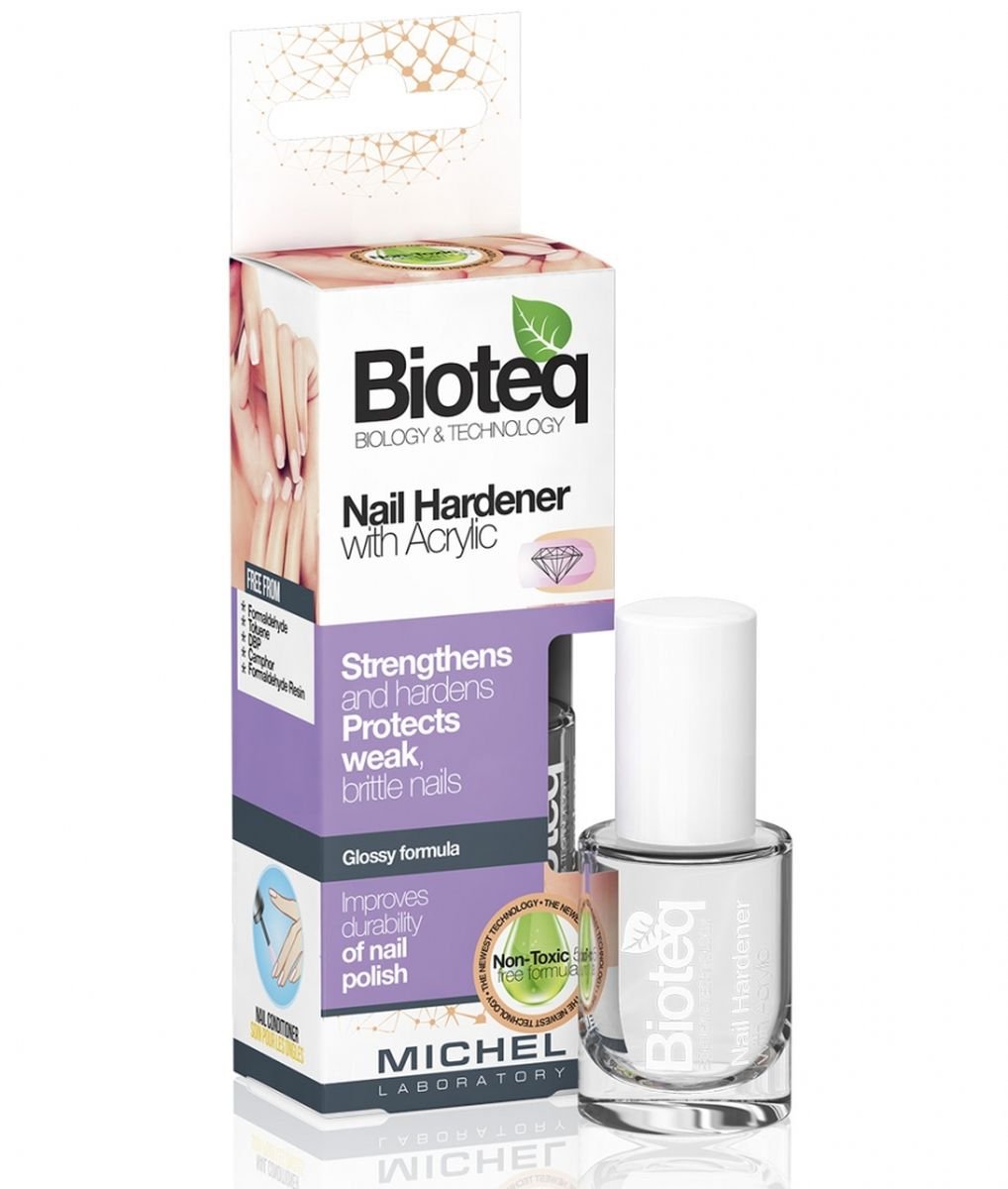 Bioteq, Nail Hardener With Acrylic, akrylowy utwardzacz do paznokci, 10 ...