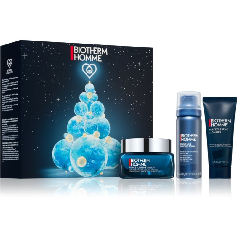 Biotherm Homme Force Supreme zestaw upominkowy dla mężczyzn | Sklep ...