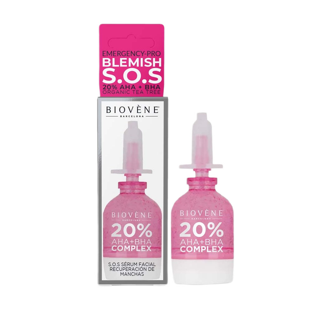 Biovene, Blemish S.o.s, Serum Z Kompleksem Kwasów Aha+bha, 10 Ml ...