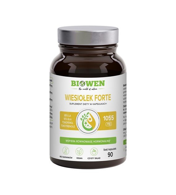 Biowen Wiesiolek Forte 90 kapsułek, naturalny suplement - Biowen ...
