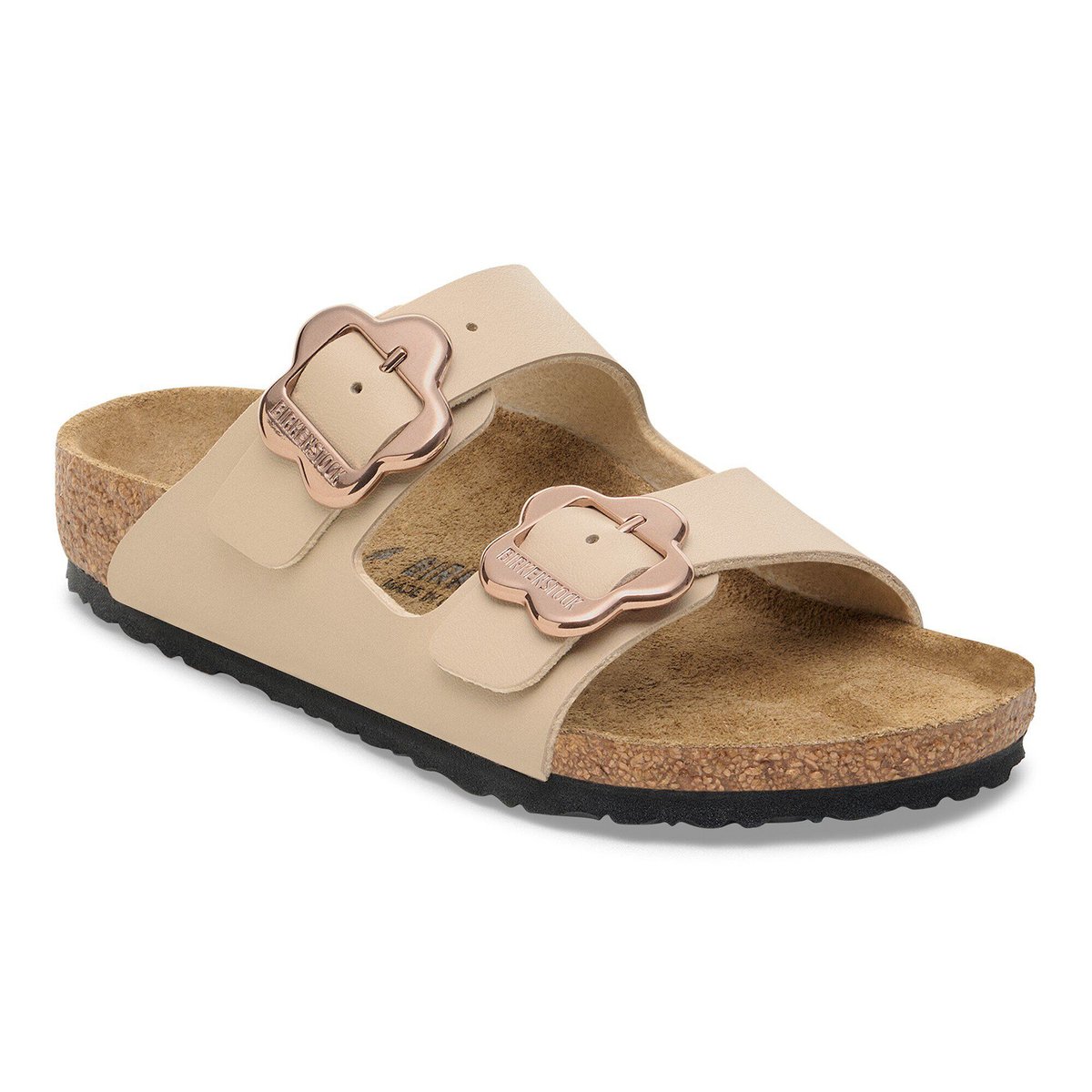 Birkenstock Arizona Kids Flower Buckle BF Sandcastle (1030419 ...