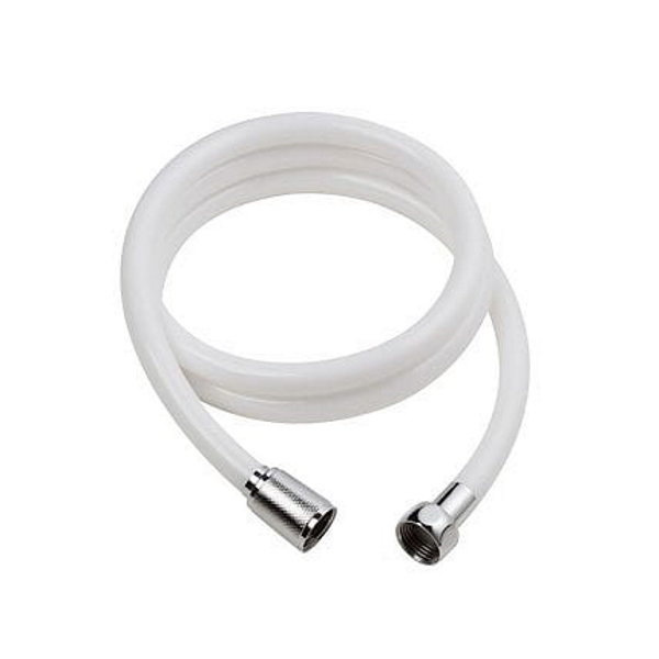 Bisk Base Wąż prysznicowy biały 05367 - Bisk | Sklep EMPIK.COM