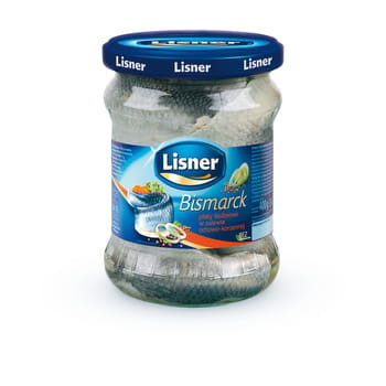 Bismarck płaty śledziowe w zalewie octowo-korzennej Lisner 400 g ...