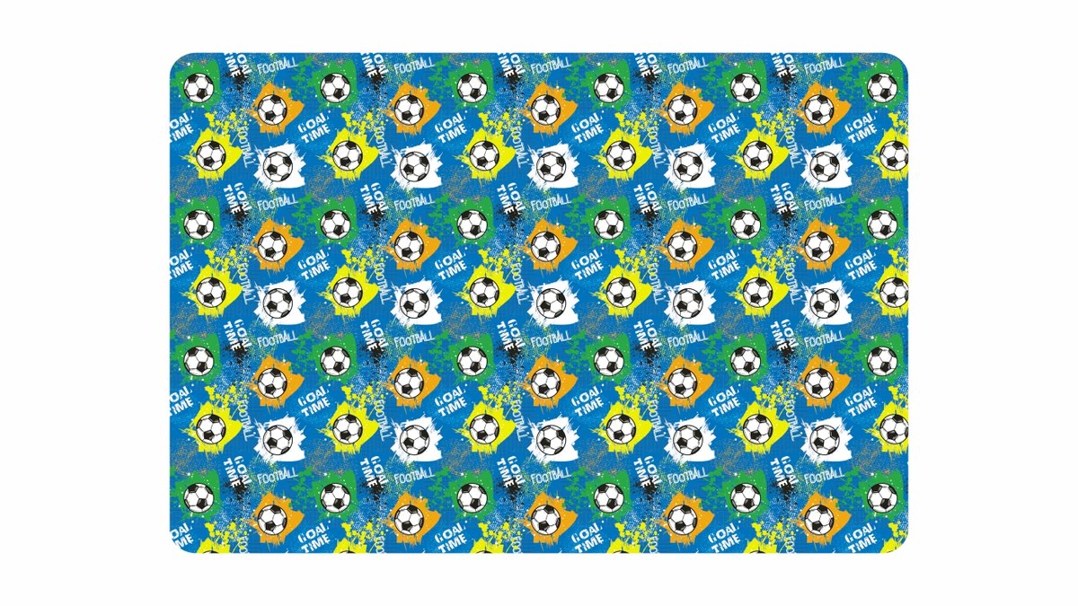 BIURFOL, Podkładka Do Prac Plastycznych A3 Pp Z Nadrukiem Football - Biurfol | Sklep EMPIK.COM