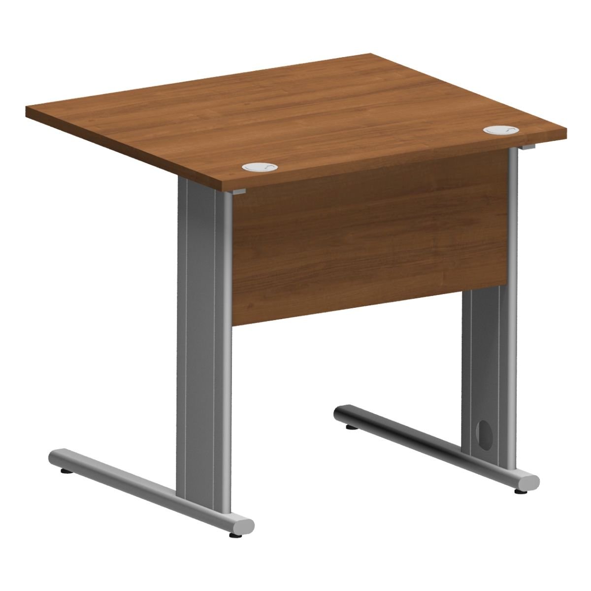 Biurko B-80-S SILVER ORZECH CAMARO + SZARA PLATYNA - Meble odNowa ...