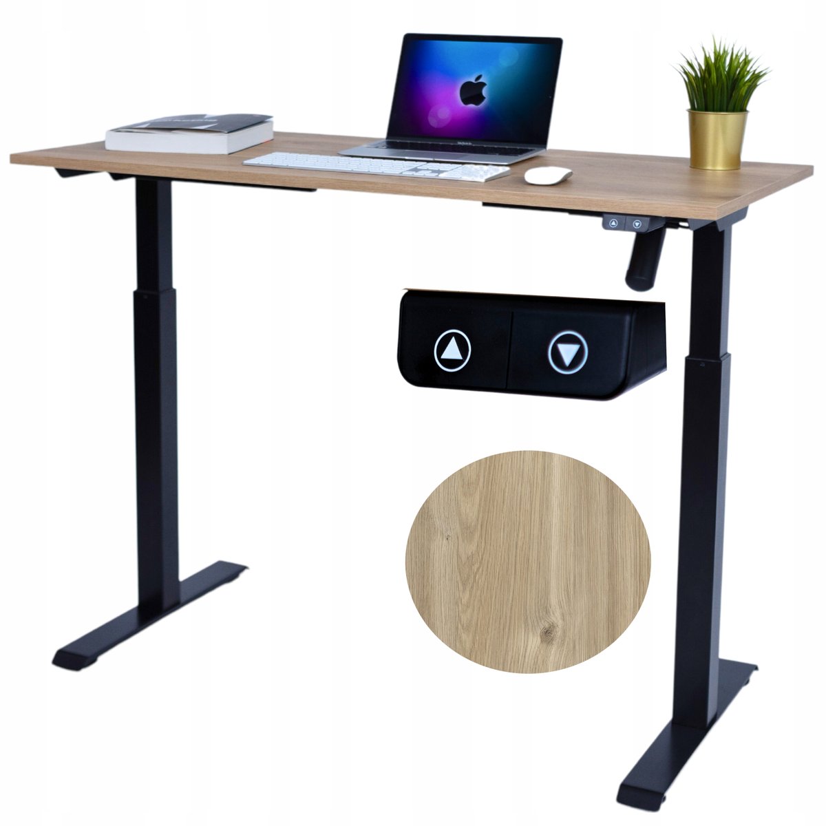 Biurko elektryczne regulowane podnoszone małe 120 - Inna marka | Sklep ...