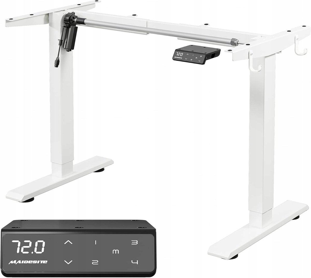 Biurko elektryczne z regulacją wysokości MAIDESITE T1 PRO 120x80 cm ...