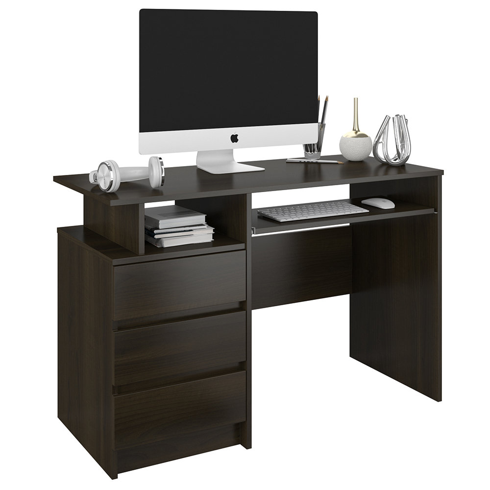 Biurko Prostokątny Mobene Modern 114 X 50 X 76 Cm Wenge - Mobene ...