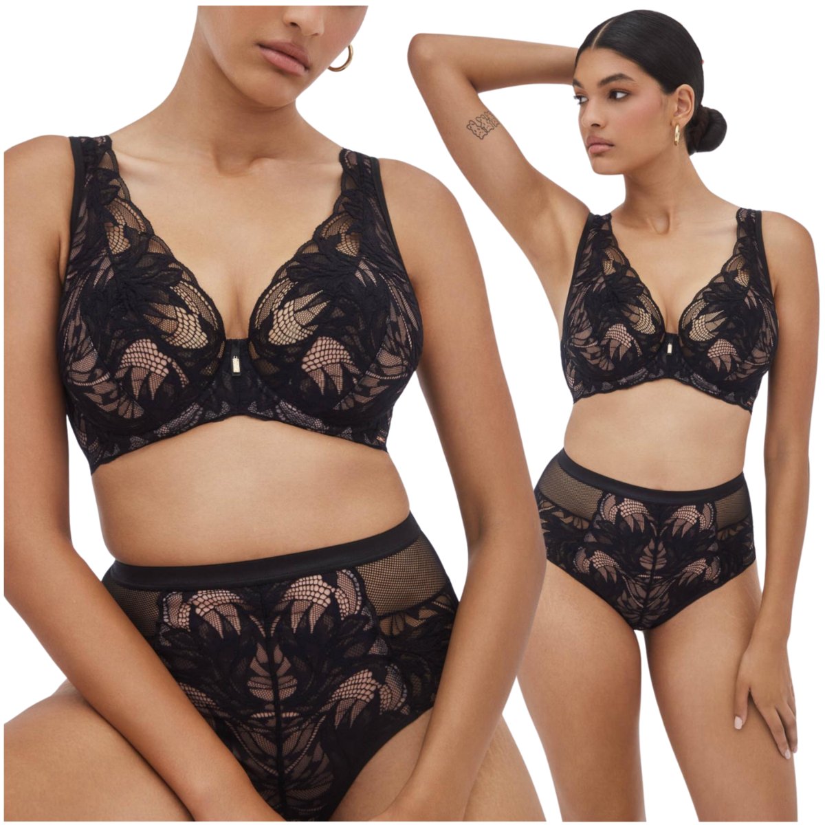 Biustonosz alles boudoir m bralette czarny - 75f - Alles | Moda Sklep EMPIK.COM