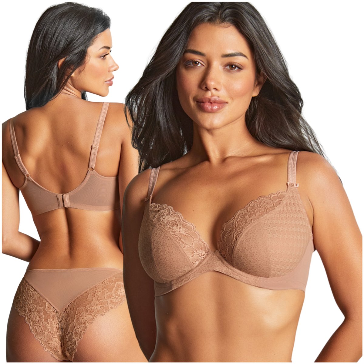 Biustonosz Panache ENVY Plunge Bra 7286A Honey - 36E/80F - PANACHE | Moda Sklep EMPIK.COM