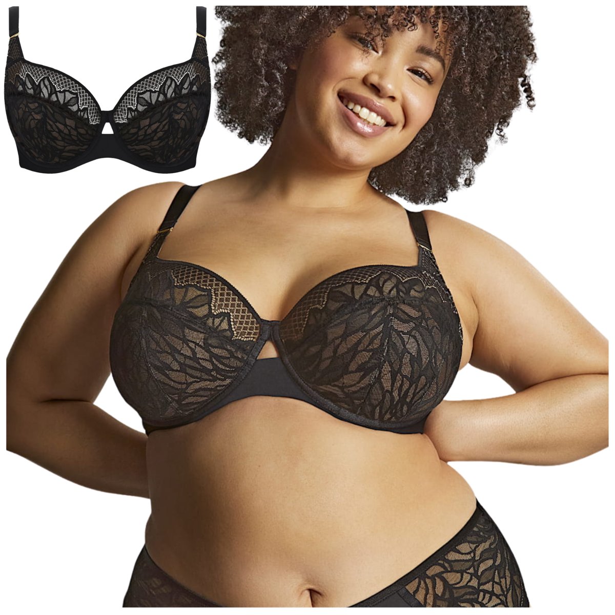 Biustonosz Sculptresse Panache SOPHIA Full Cup Bra czarny - 38GG/85J - Sculptresse | Moda Sklep ...