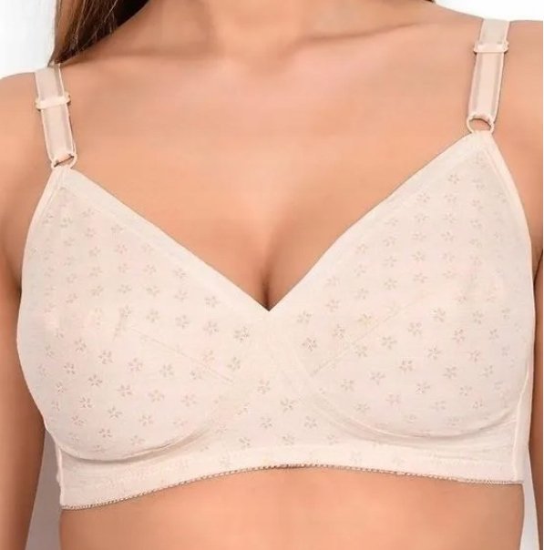 Biustonosz Triumph beżowy Elasti Cross Nature N miękki bawełniany 100D - Triumph | Moda Sklep ...