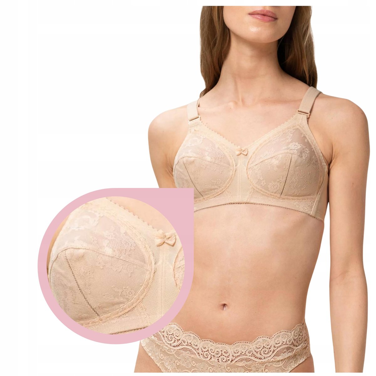 Biustonosz Triumph Doreen cielisty HIT 100F - Triumph | Moda Sklep EMPIK.COM